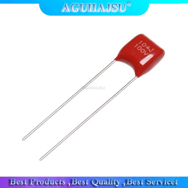 20PCS 100V104J 피치 5mm 100NF 0.1 미크로포맷 100V 104 CBB 폴리 프로필렌 필름 커패시터 new|반도체 집적회로| - AliExpress