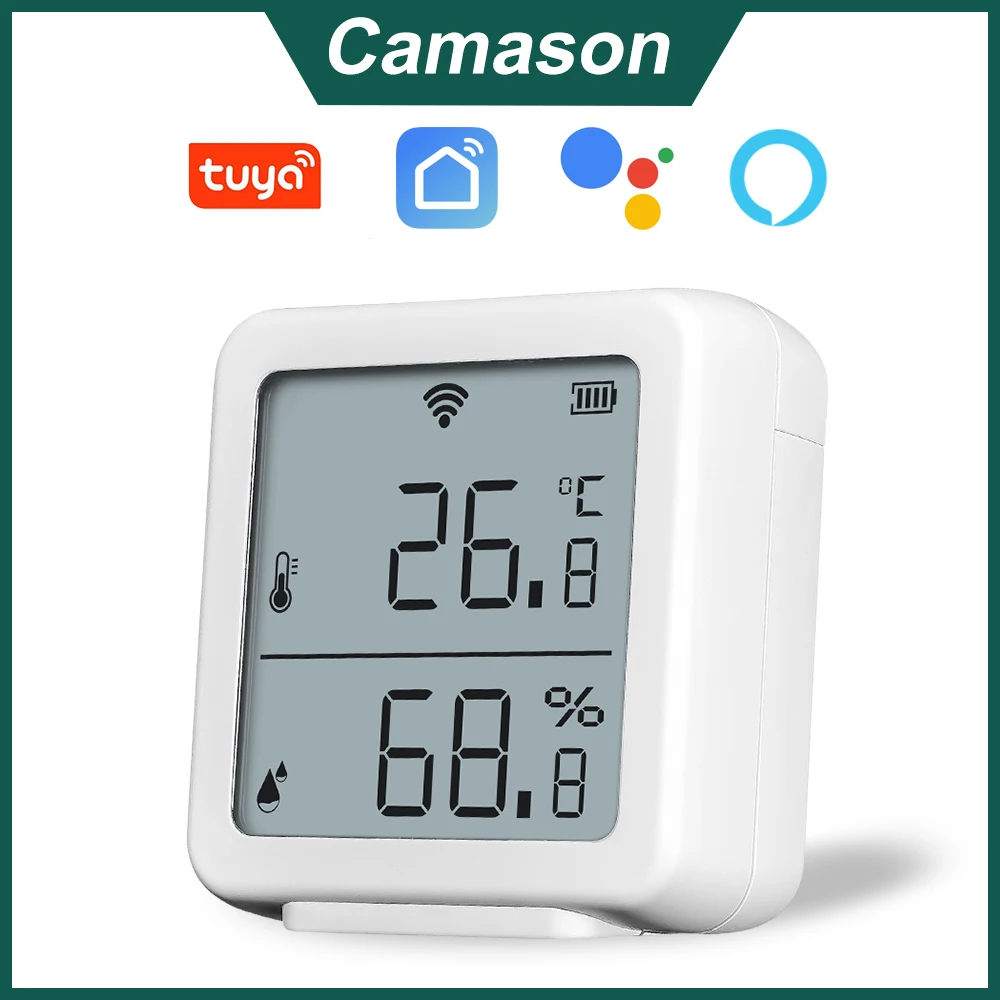 Camason-Tuya-WIFI-Temperature-and-Humidity-Sensor-Indoor-Hygrometer ...