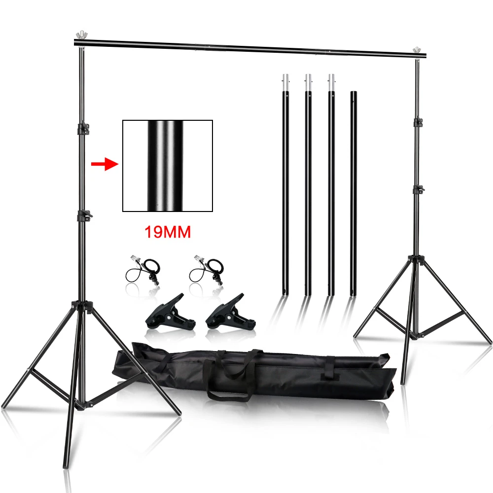 Photo Video Studio Backdrop Background Stand Photography Muslin ...