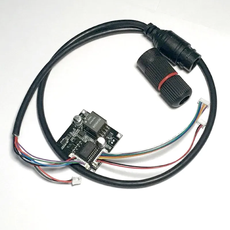 POE module + POE cable Input 44-57V cctv ip camera PCB board output DC ...