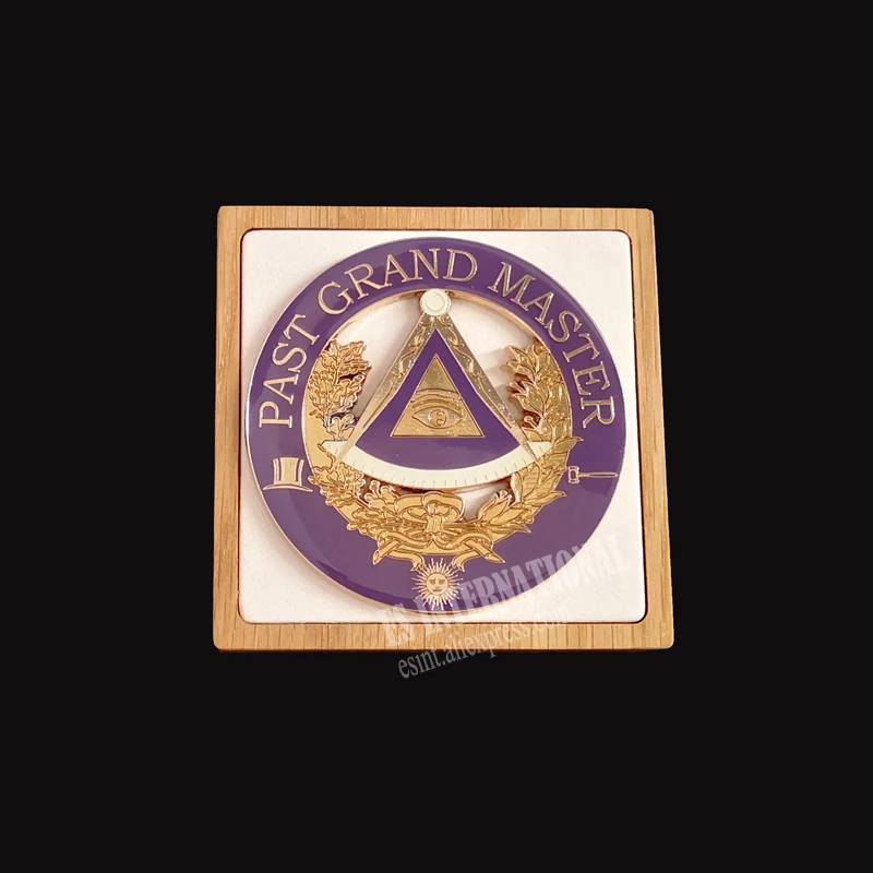 Masonic Car Emblem "past Grand Master "badge Mason Freemason Size 3 ...