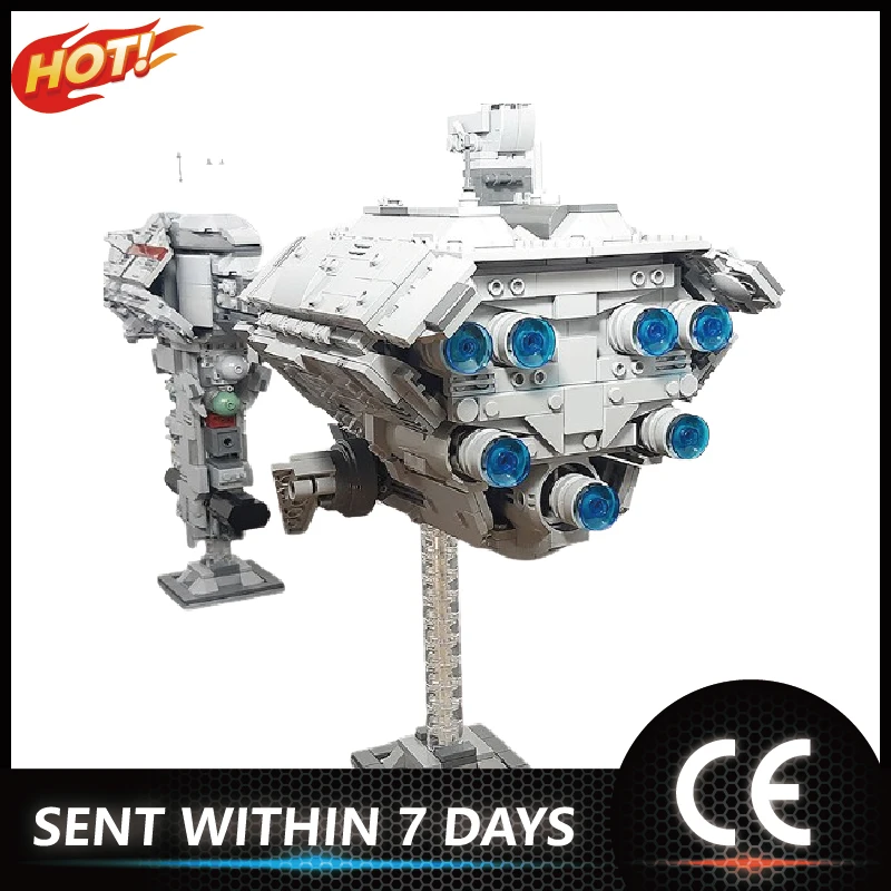 별 공간 계획 시리즈 우주선 MOC 57273 Nebulon B 에스코트 프리깃 빌딩 블록 벽돌 어린이 조립 장난감|블록 ...