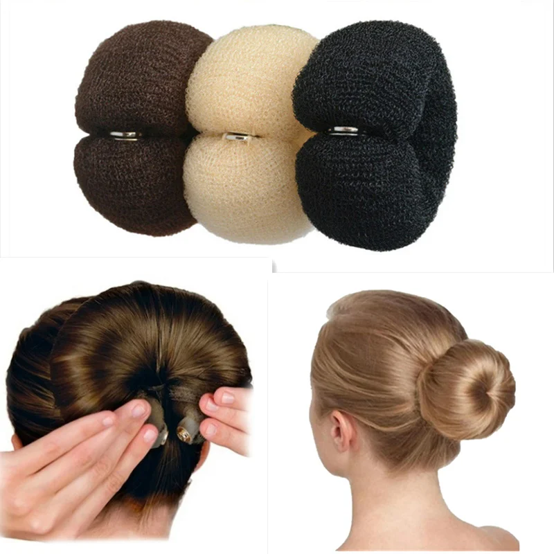 Fashion Hair Bun Maker Donut Magic Foam Sponge Easy Big Ring Hair ...