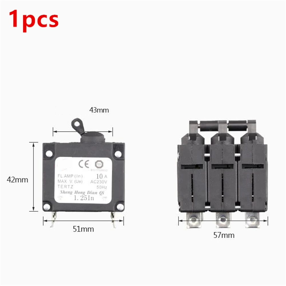 Free Shipping Generator Circuit Breaker 10A 13A 23A 230V Use On 2kW 3kW ...