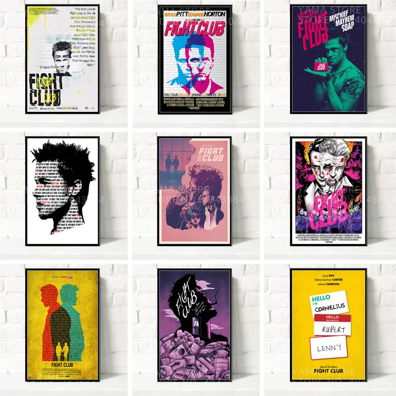 Fight Club Rules Poster