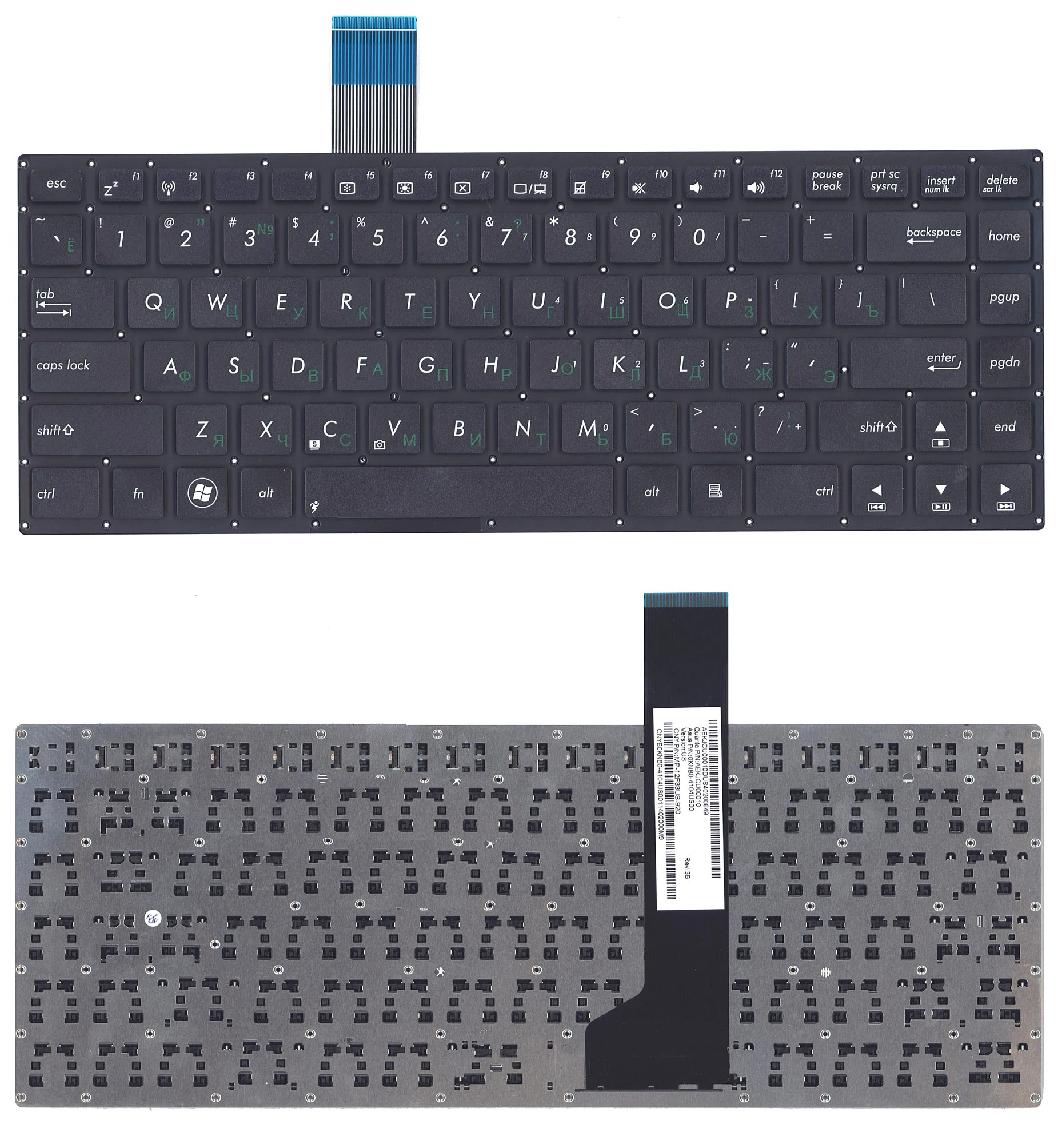 Teclado para Asus K46... k46ca... k46cb Serie P/N: oknbo 410us00... mp ...