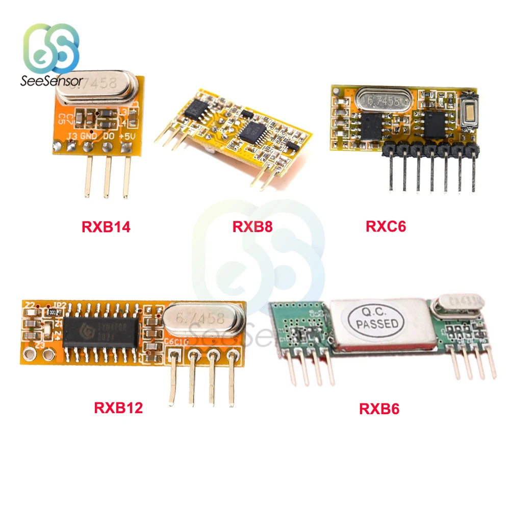 RXB6-RXB8-RXB12-RXB14-RXC6-433Mhz-Superheterodyne-RF-Receiver-Module ...