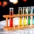 6 Piece Lot Test Tube Cocktail Glass Set With Free Rack Stand Bar KTV ...
