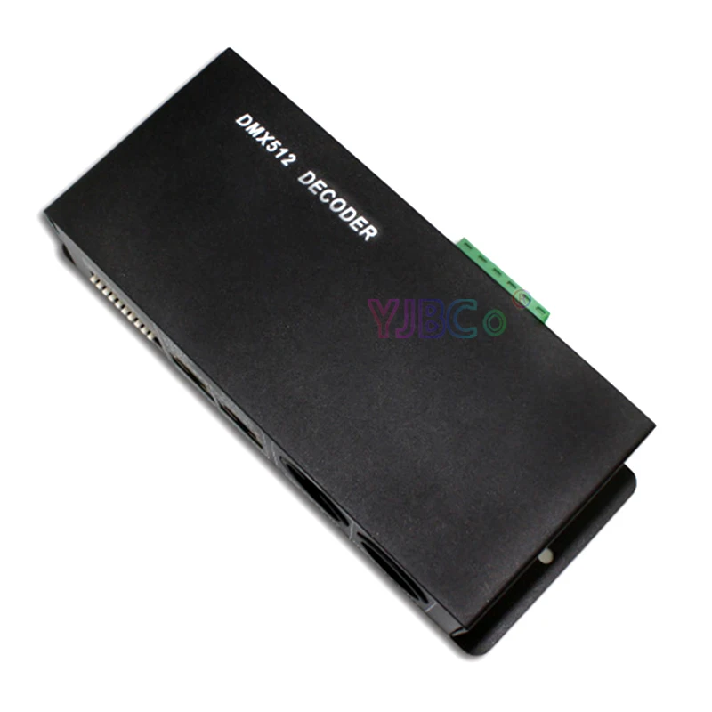 DC 5V 12V 24V RGB 3CH DMX 512 Decoder led Strip Light controller DMX to ...