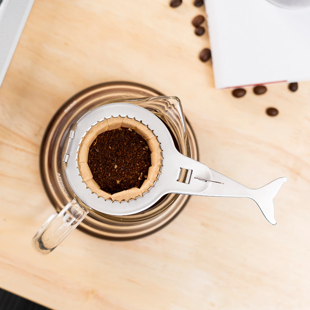 Café Filtres,outil d'égouttage de café réutilisable, filtres en acier ...