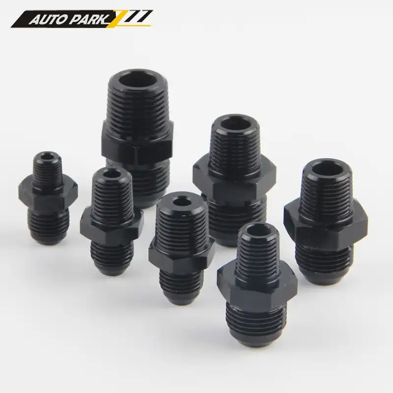 universal UNF JIC AN to NPT thread male fitting Hose Connector ...