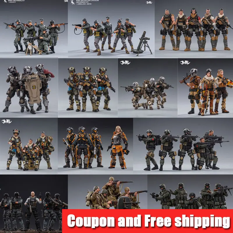 Joytoy Mecha Soldier Action Figures Airborne Special Forces German Wwii ...