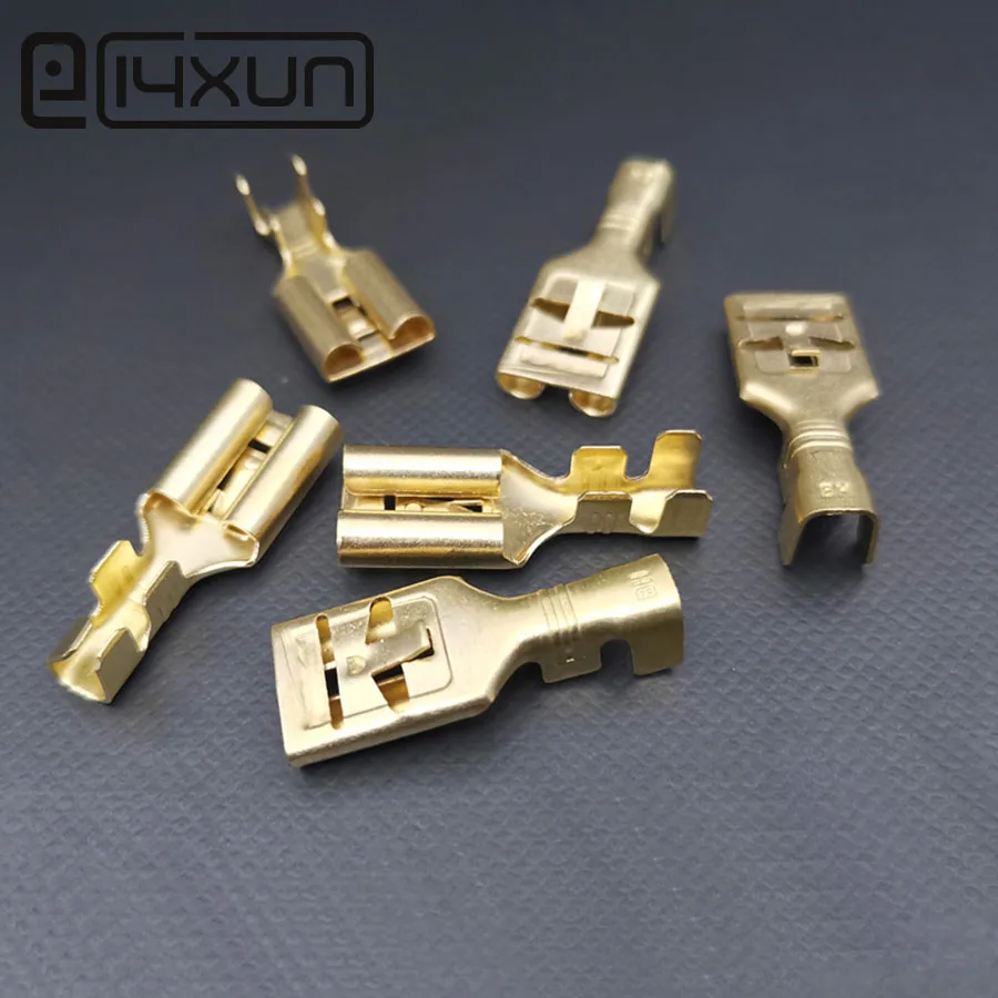 10Pcs 9.5mm Female Crimp Terminal 9.5 High Current Car Automotive ...