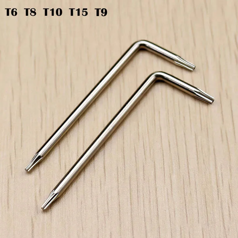(2pcs/ Lot) L Style Mini T6 T8 T9 T10 T15 Screwdriver Double Head T10 ...