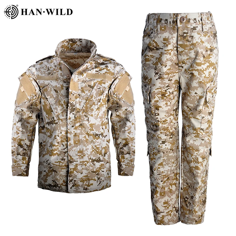 HAN-WILD-Combat-Uniform-5Y-15Y-Children-Uniform-Combat-Kids-Tactical ...