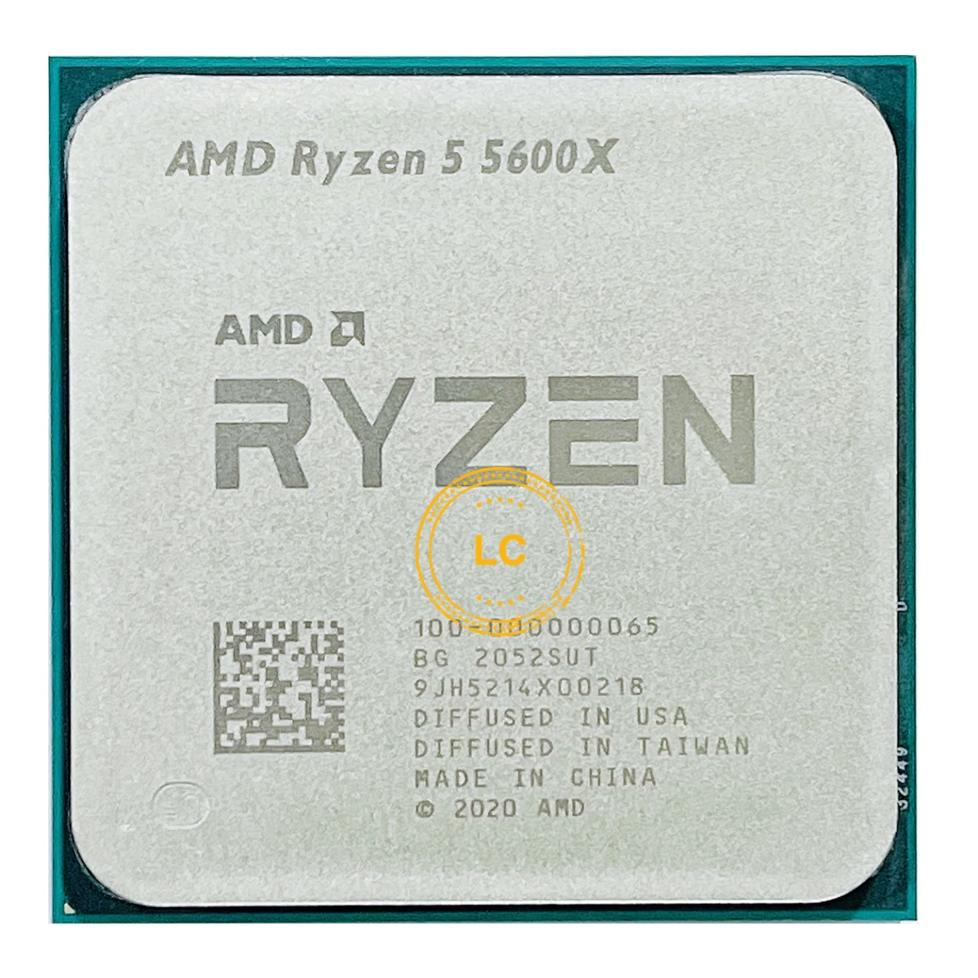 AMD Ryzen 5 5600X R5 5600X 3.7 GHz Six Core Twelve Thread CPU Processor ...