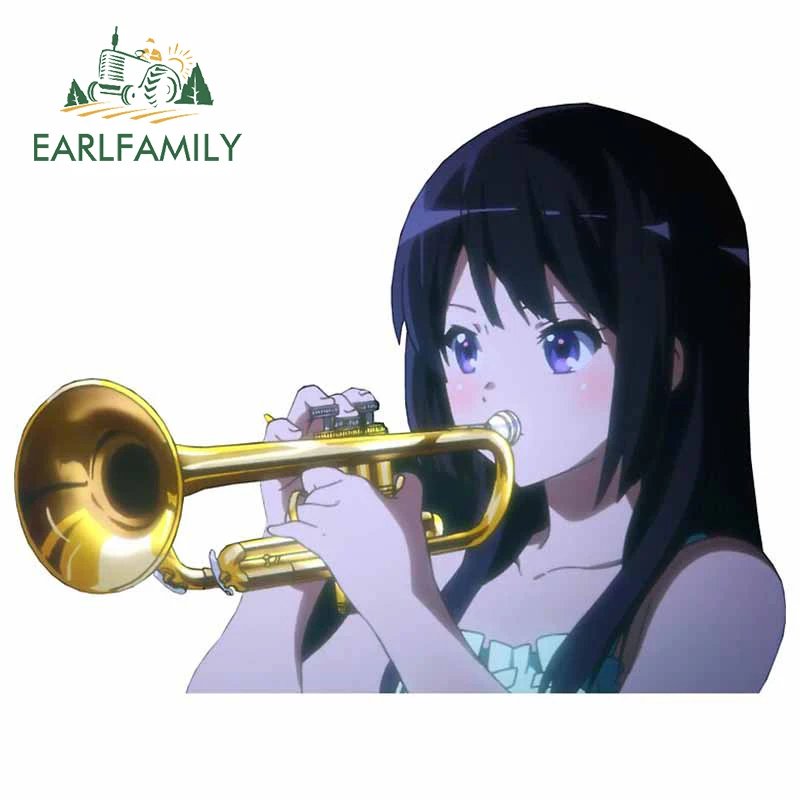 Anime Girl Playing Trumpet