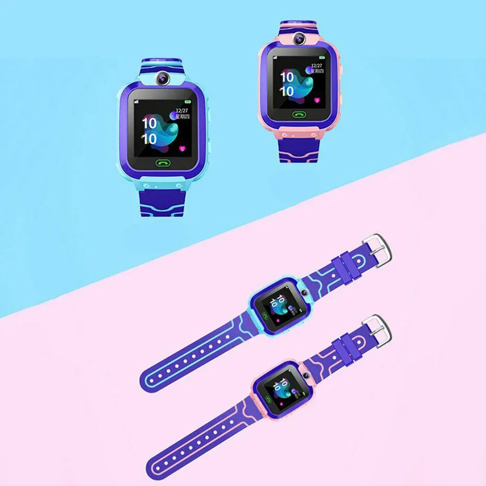 Q12 Pink Children's Smartwatch Waterproof LBS Positioning » Gadget mou