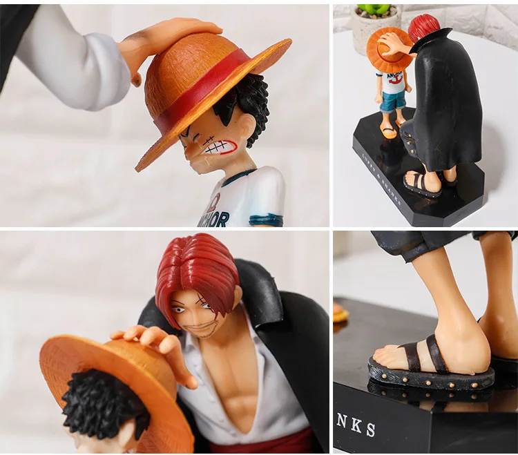 One Piece Luffy Shunks PVC Action Figure - Crazy Anime Store