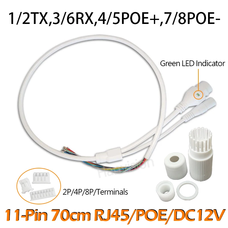 POE-11pin-LAN-Cable-DC-for-CCTV-IP-Surveillance-Camera-Board-Module ...