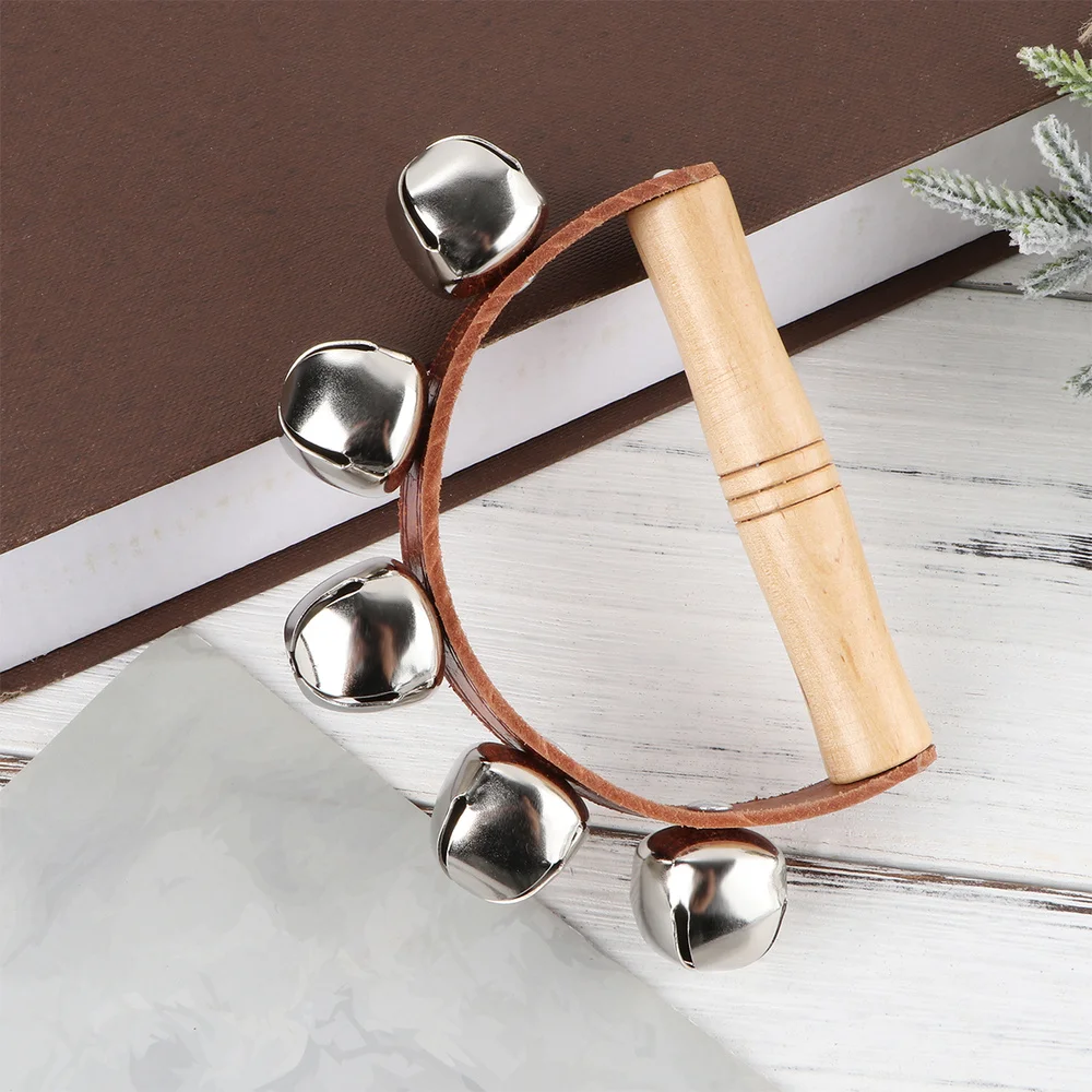 Cascabeles de madera de semicírculo, Cascabel, instrumento de percusión ...