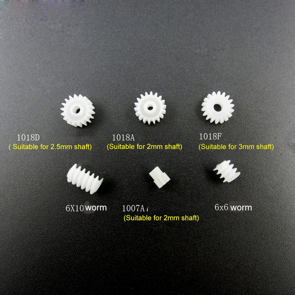 Plastic Gears Sourcingmap 10pcs 50 Teeth Model 50102A Reduction Gear ...