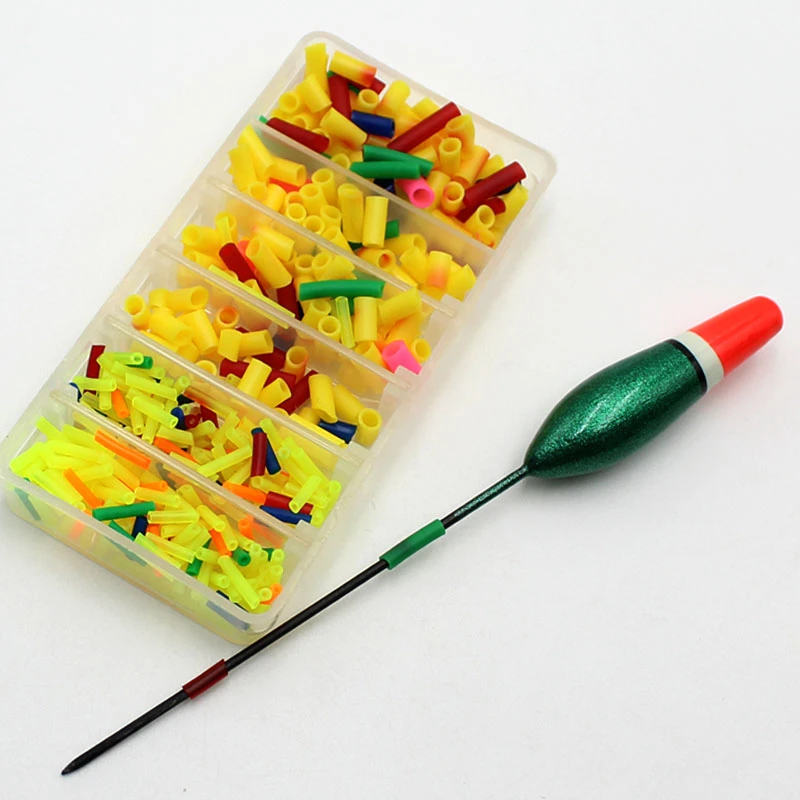 1 Set Carp Fishing Accessories Rubber Float Sleeves Stops Silicone ...
