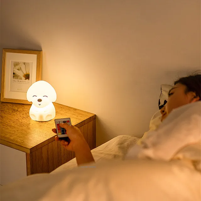 Rechargeable Puppy LED Night Light - Made Minimal