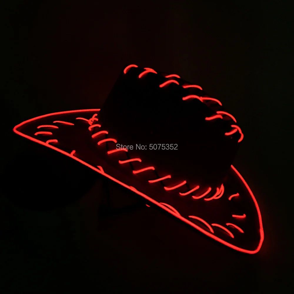 New Cowboy Led Light Up Hat Wide Brim JKP2469 - Allkpop Shop