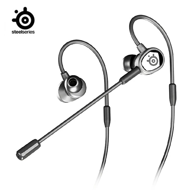 Steelseries Tusq fone de ouvido intra-auricular com fio para jogos com ...