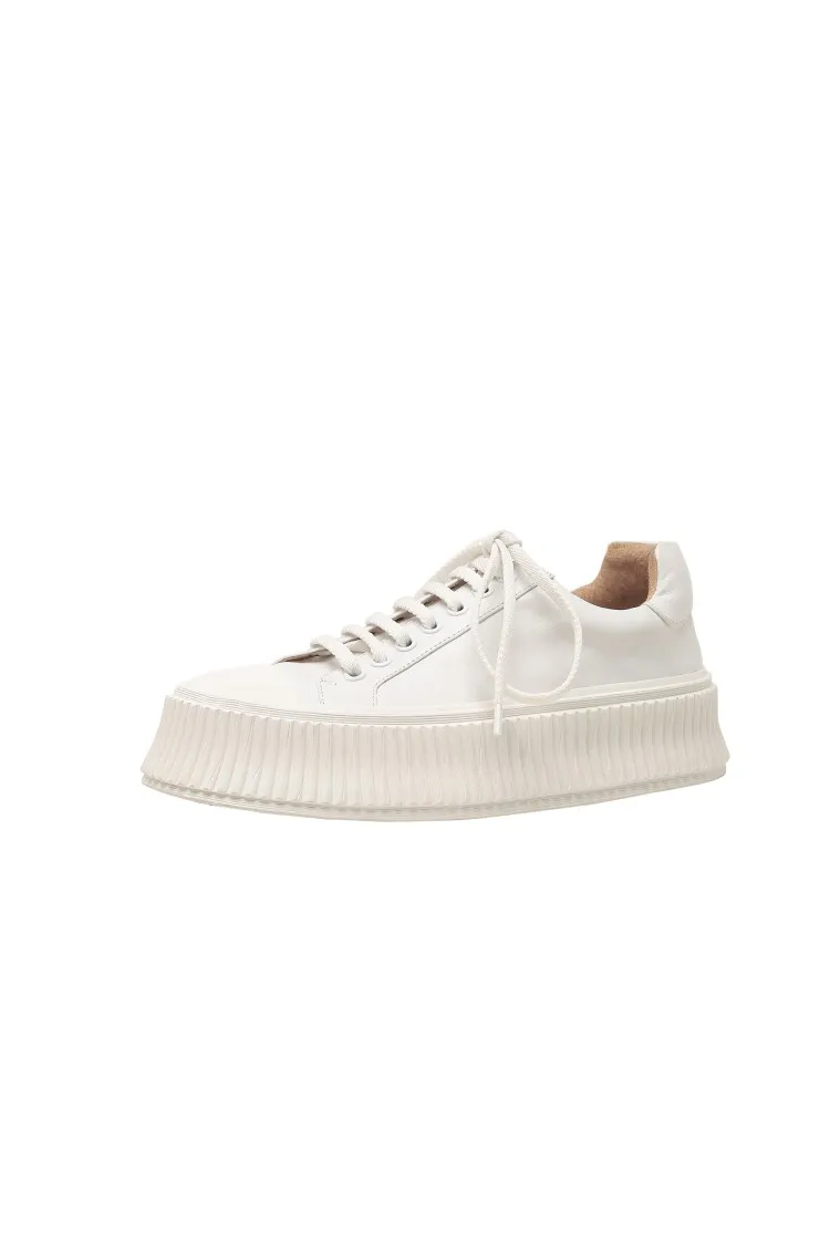 Shoes Without Heels Women's Shoes On Platform Flats Real Leather Off ...