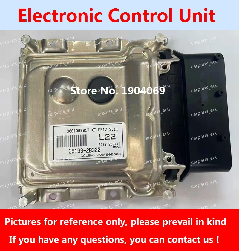 For Hyundai Car Engine Computer Board/me17.9.11ecu/39117-2b440 E10a ...