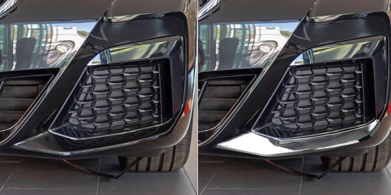 Front Bumper Fog Lamp Frame Trim Cover For BMW 5 Series G30 2021