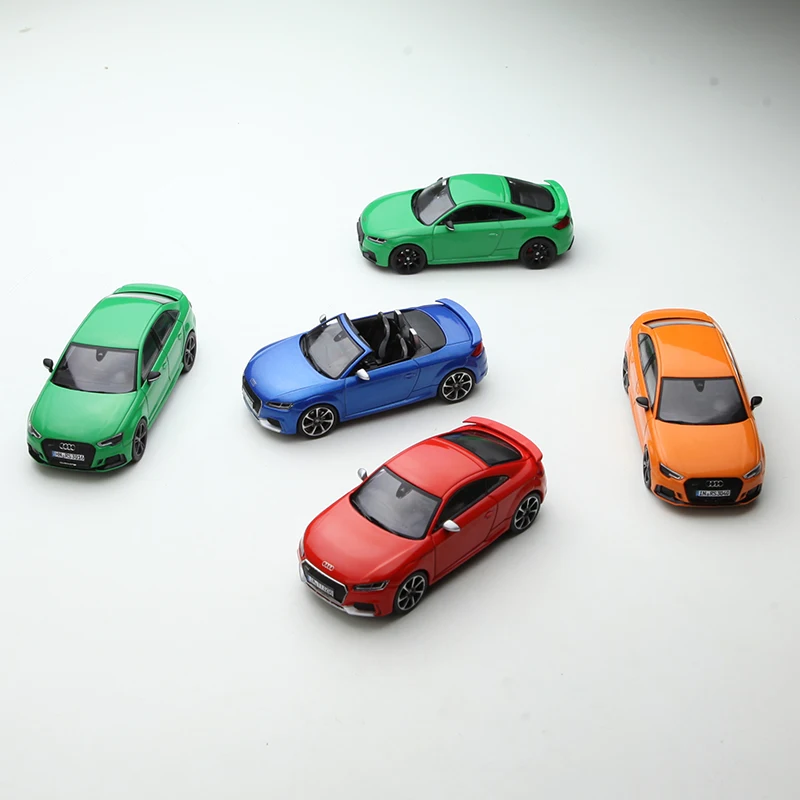 Original factory 1:43 Audi TT RS Roadster Coupe RS3 Collector Edition ...