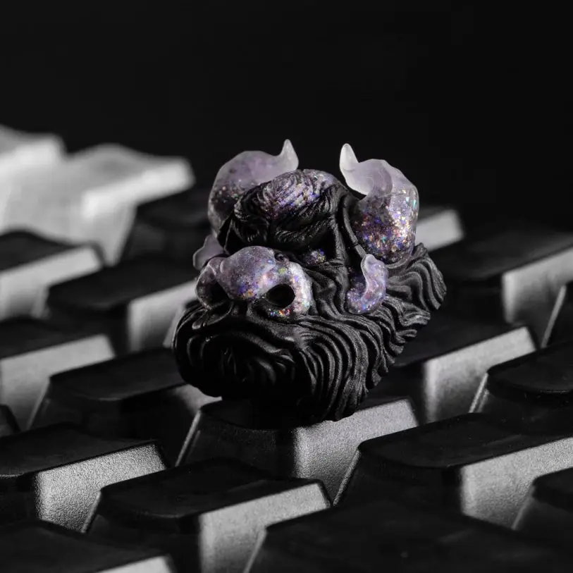 Bull-head-keycap-Personality-Resin-Mechanical-Keyboard-Keycap ...