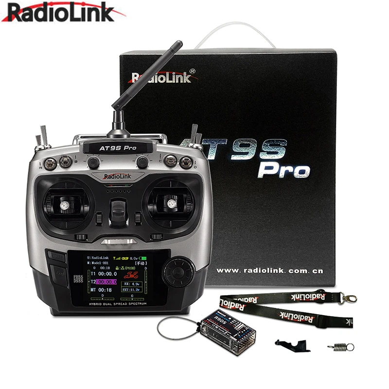 Radiolink At9s Pro Tx 10/12ch Rc Radio Controller Rc Transmitter With ...