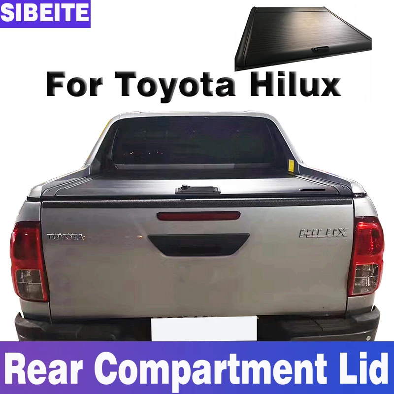 For Toyota Hilux Rear Compartment Lid Refitting Thickened Aluminum ...