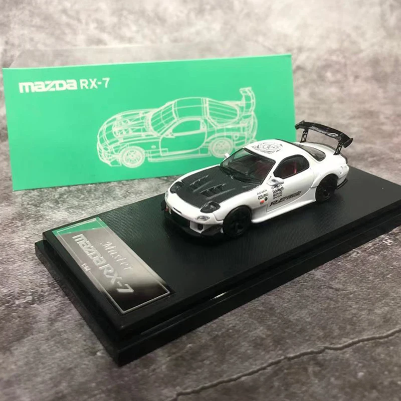 Master 1/64 Model Car Mazda Rx7 Fd3s Refitting Alloy Die-cast Vehicle ...