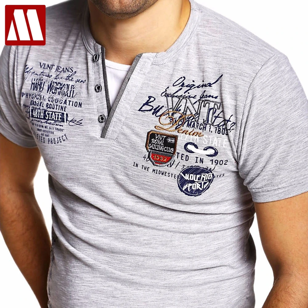New Men's Short Sleeved T shirt Man Tshirt Comfortable Individual ...