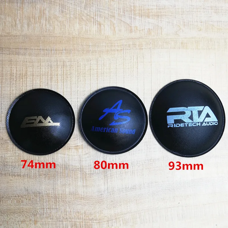 2pcs 74/80/93/115/130MM Woofer Speaker Dust Cap Cone Cover Loudspeaker ...