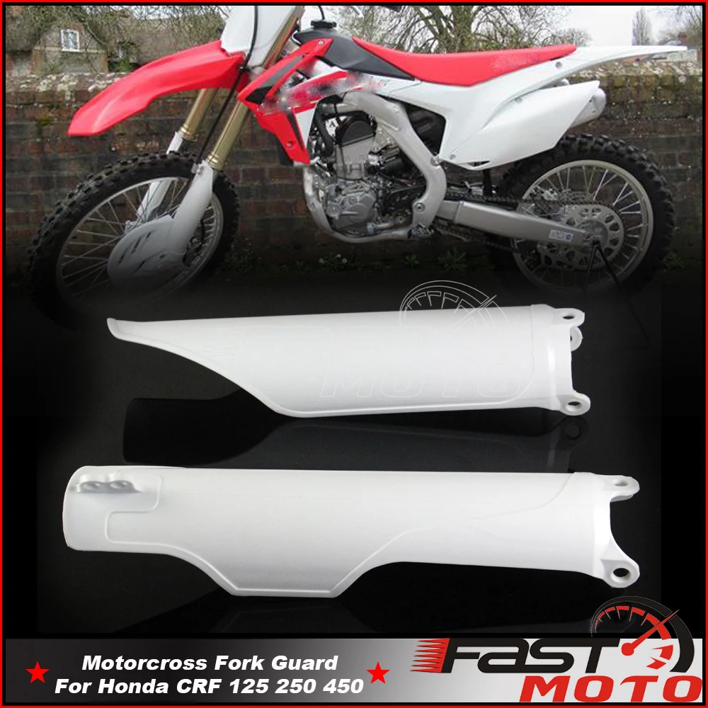 For Honda CRF CR 125 250 450 500 R/X/RX Motocross Motorcycle Front Fork Guard Fork Cover Shock ...
