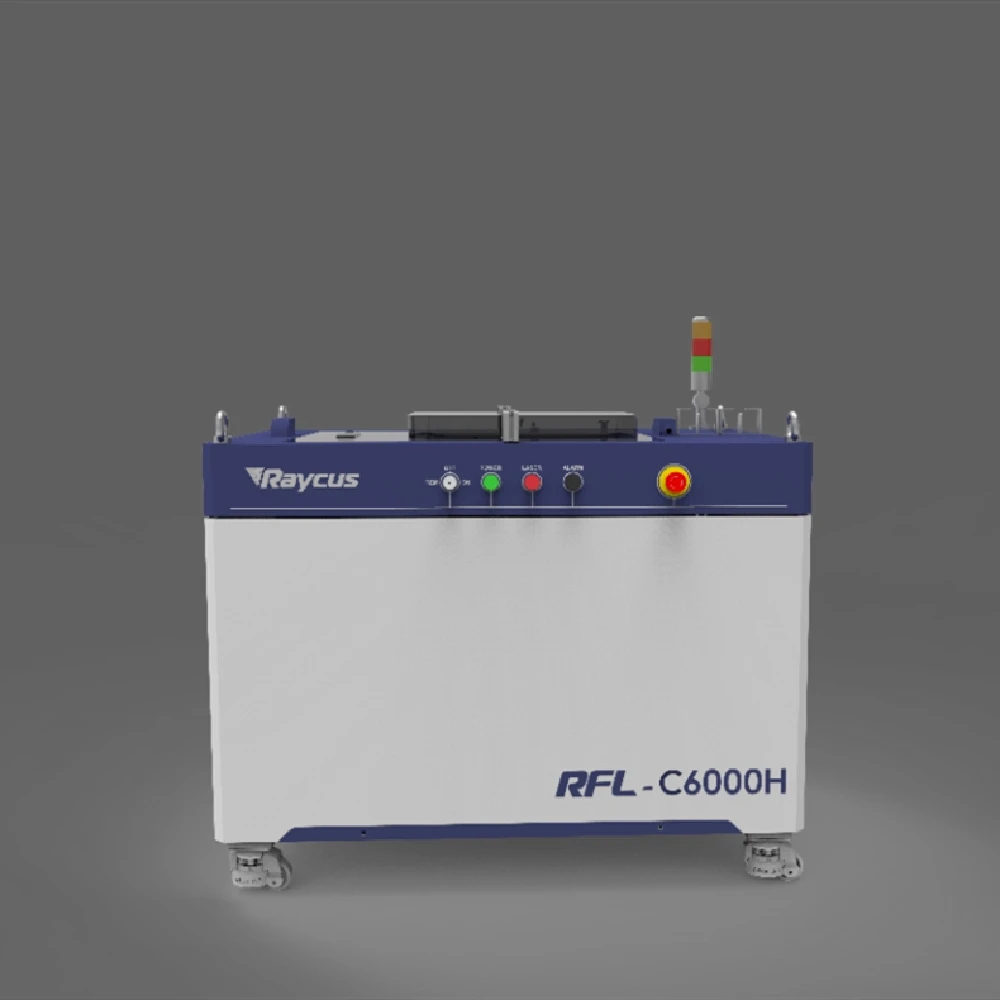Raycus fuente láser de fibra de 6000w, máquina cortadora de fibra ...