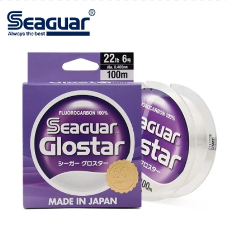 Seaguar Glostar Japan Fluorocarbon Fishing Line 6LB 70LB Fluorocarbon ...