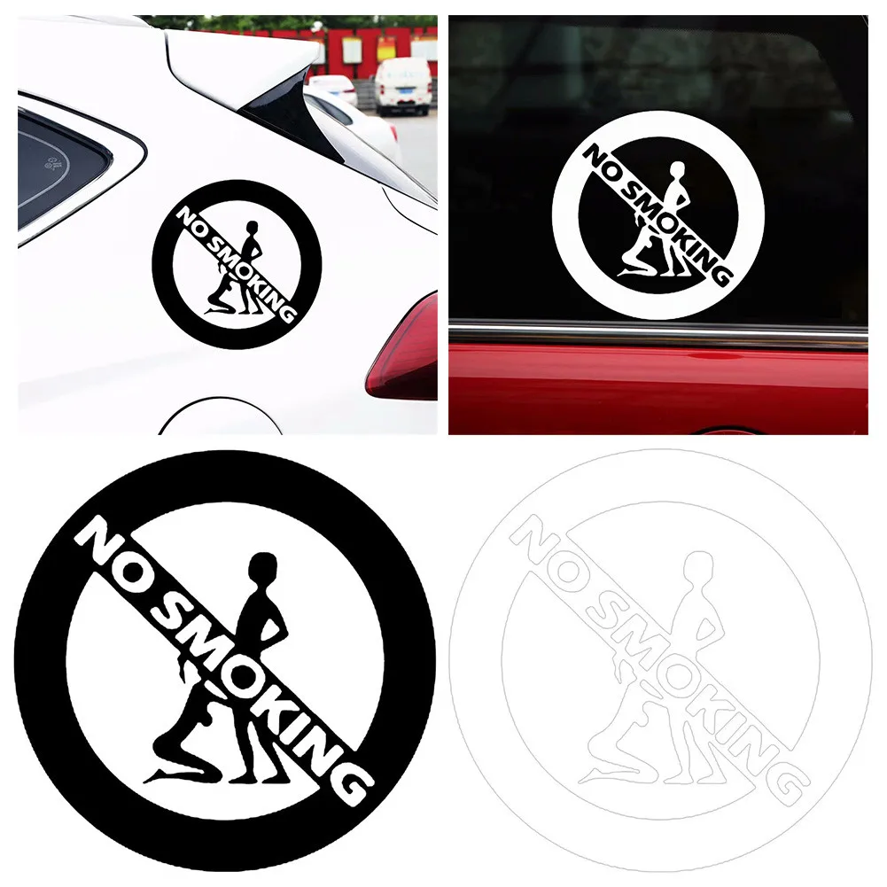 NO-SMOKING-Car-Reflective-Car-Stickers-Funny-Motorcycle-Stickers ...
