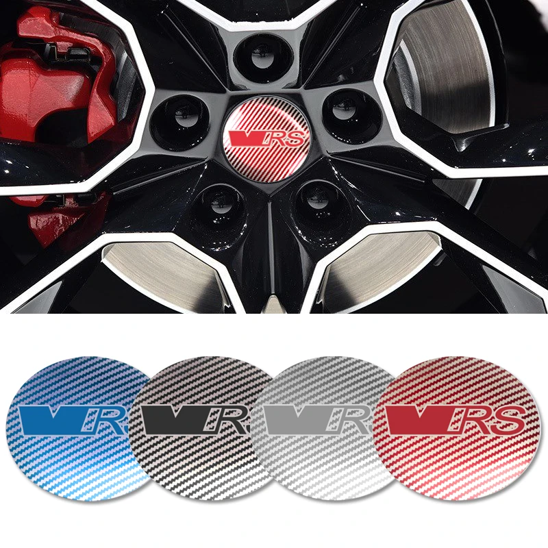 Vehicar Alloy Car Wheel Sticker Hub Center Cap Covers 4pcs For Vrs Cars ...