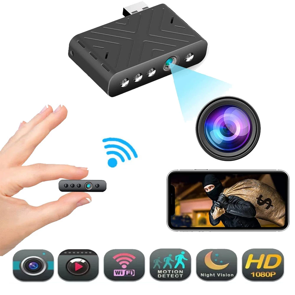 Usb Wifi Camera Plug Home Security Camera 1080p Ip Surveillance With ...