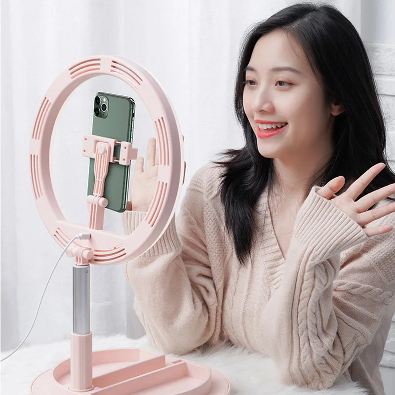 Tik Tok Selfie Ring Light Photography Led Rim Of Lamp With Mobile ...