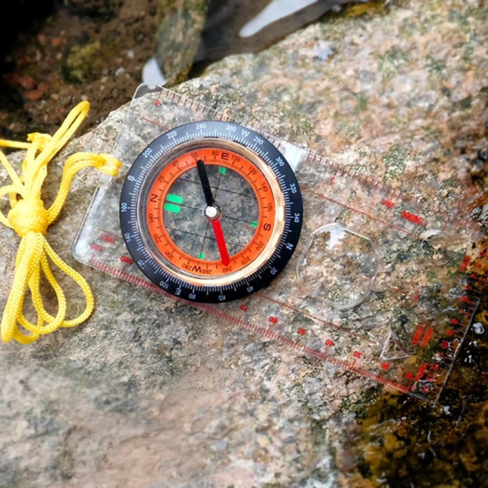 Baseplate Map Camping Hiking Survival Scouts Orienteering Compass Rule ...