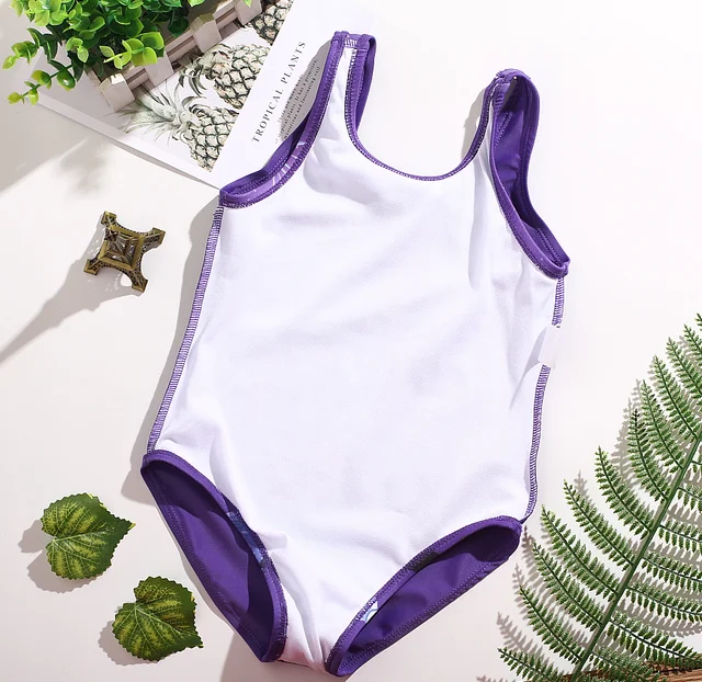 New 3-10Y Teenager Girls Swimsuit Kids Beach wear 2020 One Piece Girls ...