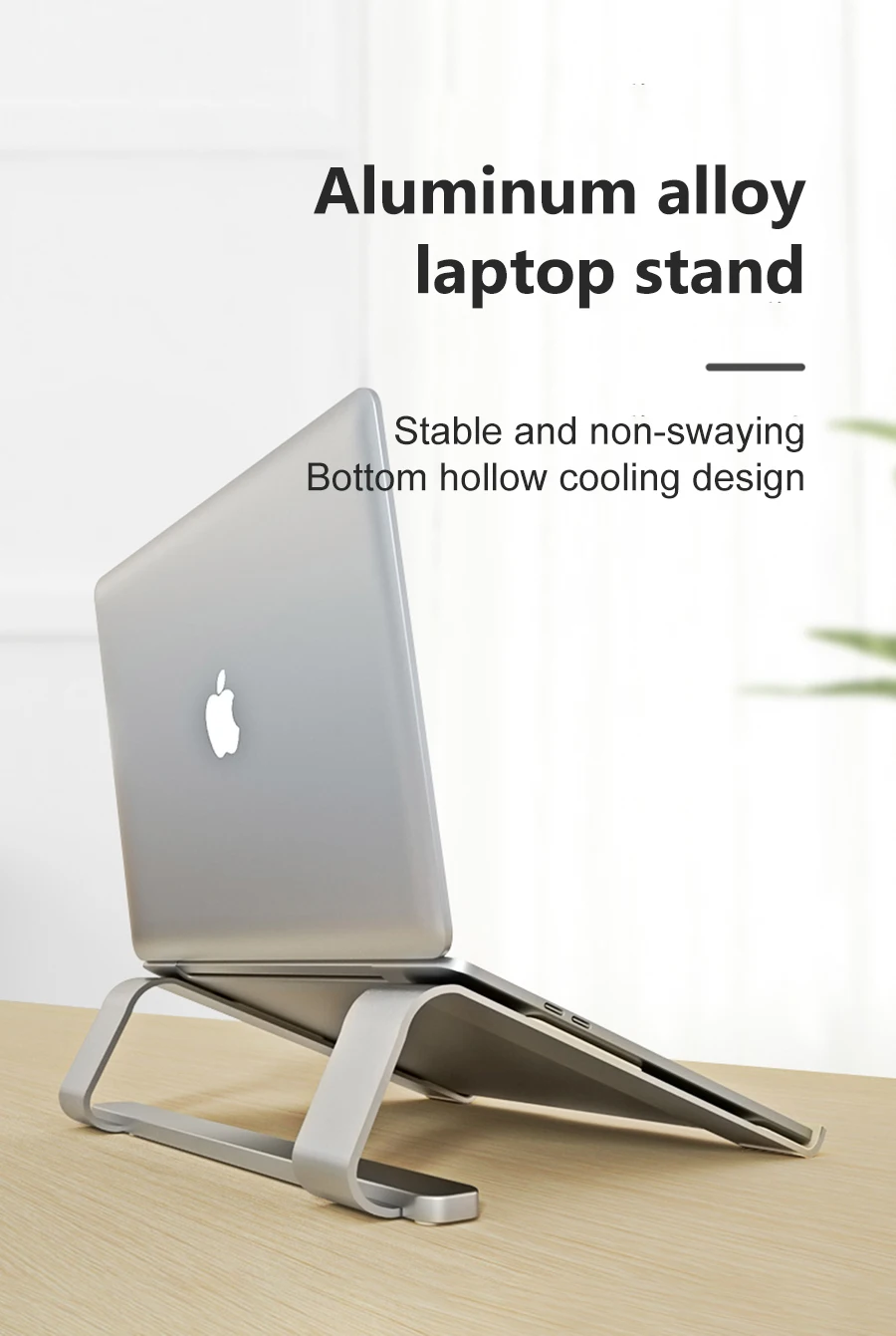 Silver Normal - Support pour ordinateur portable en aluminium, support ...